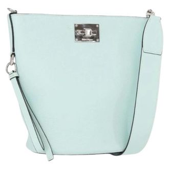 Ferragamo Pre-owned Leder Bucket Bag - - Pre-owned - Damen - Blau - ONE SIZE