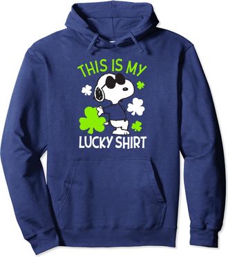 Peanuts St Pattys Day Gl&uuml;ckliches Hemd Pullover Hoodie
