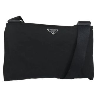Prada Pre-owned Nylon Cross Body Bag - - Pre-owned - Damen - Schwarzk - ONE SIZE