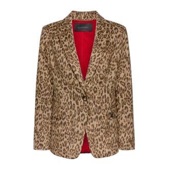 Elena Miro Damen, Jacken, Braun, 4XLGr&ouml;&szlig;e