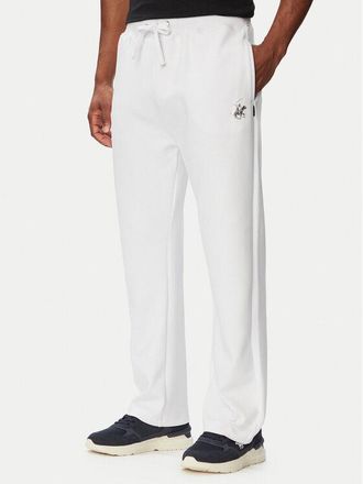 Beverly Hills Polo Club Jogginghose M6608B-HR Wei&szlig; Regular Fit