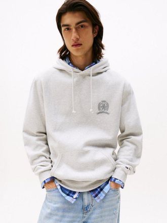 Tommy Jeans Hoodie TJM WASHED CREST PLAY regular fit, Sweatshirt, Rückenprint