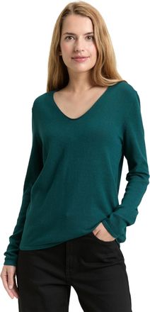 Tom Tailor Strickpullover mit V-Ausschnitt