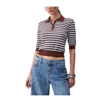 Liu Jo Femme, Tops, Blanc, Taille: 42 FR Polo Chemises