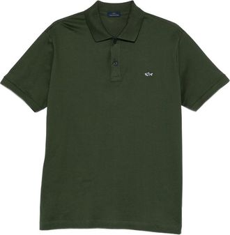 Paul & Shark Logo-embroidered Polo Shirt