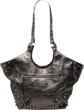 Balenciaga Pre-owned Le Cagole Carry All Tote Bag - Femme - Pre-owned - Noir - Taille: ONE Size