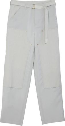 sacai Homme, Pantalons, Gris, Taille: S Straight Pantalons