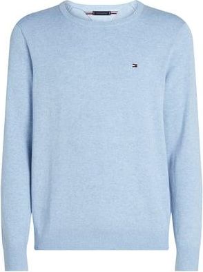 Tommy Hilfiger Pull &agrave; drapeau brod&eacute; en coton