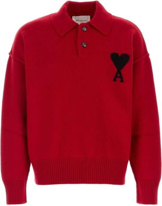 Ami Herren, Strickwaren, Rot, XSGr&ouml;&szlig;e