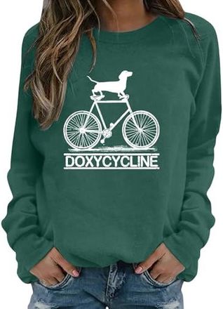 Generic Sweatshirts pour femmes UK Sweat &agrave; imprim&eacute; graphique Royaume-Uni Haut surdimensionn&eacute; Col rond Manches longues Automne Hiver D&eacute;contract&eacute; Confortable Au