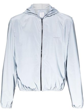 Givenchy coupe-vent &agrave; capuche - Bleu