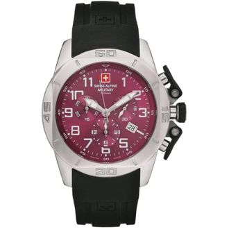 Swiss Alpine Military 7063.9836 Chronograph Uhr - - Accessories - Herren - Grau - ONE SIZE