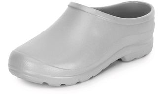 Ladeheid Gartenschuhe Damen und Herren leichte Eva Clogs Bequeme Hausschuhe & Gartenclogs LADW001 (Grau 2183, 37 EU)