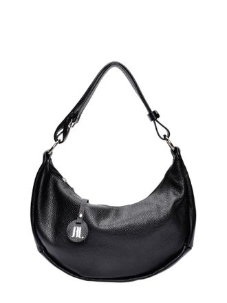 Anna Luchini Schwarz Rindsledertasche
