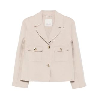 Max Mara Sorriso Blazer - - Jackets - Damen - Beige - M