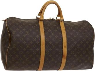 Louis Vuitton Pre-owned Toile sacs-louis-vuitton - Femme - Pre-owned - Brun - Taille: ONE Size