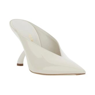 Ferragamo Damen, Schuhe, Wei&szlig;, 38 EUGr&ouml;&szlig;e