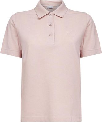 Burberry Femme, Tops, Rose, Taille: 36 FR Cotton Polo