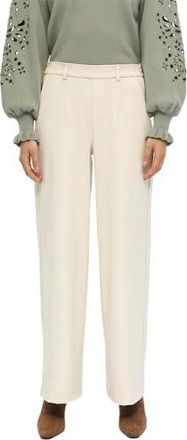 Object Objlisa Pantalon Large Noos Tissu, Sandshell, 46 Femme