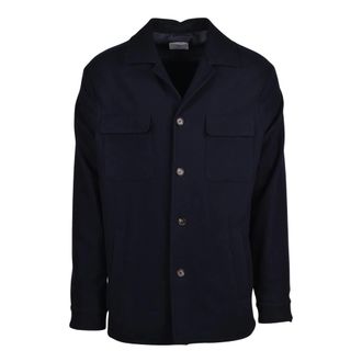 Eleventy Veste Chemise - Homme - Vestes - Bleu - Taille: 2XL