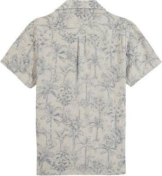 Maison Labiche Chemise Germain en &eacute;ponge de coton m&eacute;lang&eacute;