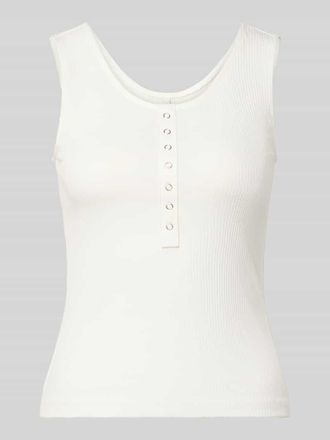 Only Slim Fit Tank Top aus Baumwoll-Mix Modell SIMPLE