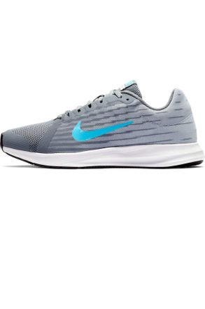 Nike Nike Herren Downshifter 8 (Gs) Leichtathletikschuhe, Mehrfarbig Cool Grey Blue Fury Pure Platinum White 012, 36.5 EU