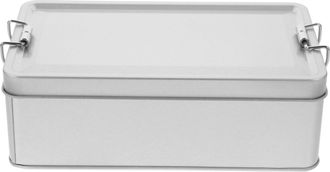 Cabilock Kinder Aus Weißblech Blechdosen Mit Deckel Keksdose Teedosen Für Tee Weißblechbehälter Mit Deckel Silberfarben Metallbox Mit