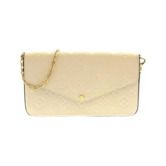Louis Vuitton Pre-owned Monogram Empreinte Pochette Felicie Calf Shoulder Bag - - Pre-owned - Damen - Beige - ONE SIZE