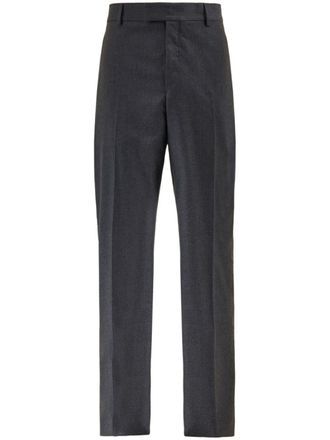 Ferragamo pantalon chin&eacute; - Gris