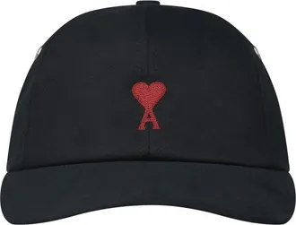 Ami unisex, Accessoires, Noir, Taille: ONE Size Quota Embroidery Cap