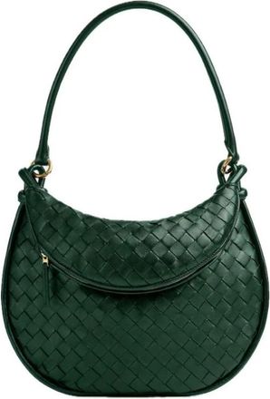 Bottega Veneta Femme, Sacs, Vert, Taille: ONE Size Gemelli Medium Shoulder Bag