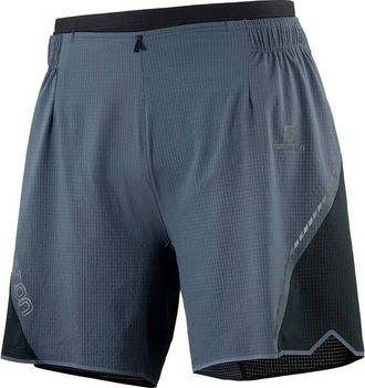 Salomon Herren SENSE AERO 7 SHORTS M EBONY/BLACK
