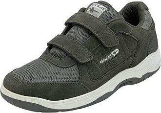 Gola Homme Belmont 2 Suede Wide Twin Bar Chaussure de Marche, Charbon, 50.5 EU Large