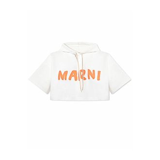 Marni Stylisches Sweatshirt - - Sweatshirts & Hoodies - Damen - Wei&szlig; - XS