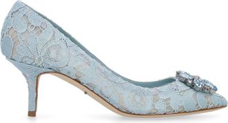Dolce & Gabbana Pumps mit Spitze - Blau