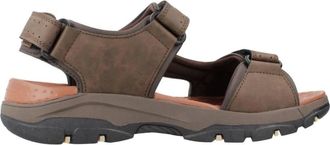 Skechers Homme, Chaussures, Brun, Taille: 41 EU Sandales plates pour femmes