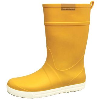Bockstiegel Damen Gummistiefel Silke halbhoher Regenstiefel, Farbe:gelb/wei&szlig;, Gr&ouml;&szlig;e:36 EU