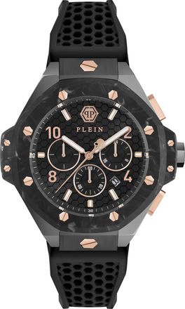 Philipp Plein Uhren - Quarz-Chronographenuhr Plein Chrono Royal 46 Mm - Gr. unisize - in Schwarz - für Damen
