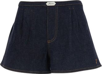 Jacquemus Femme, Shorts, Bleu, Taille: 38 FR Le Short De-N&icirc;mes Amelo