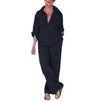 Generic Ensemble de sport 2 pi&egrave;ces pour femme - Motif coeur - Grande taille - Galentines - Manches longues - Noeud - Surv&ecirc;tement pour femme - Surv&ecirc;tement 2 pi