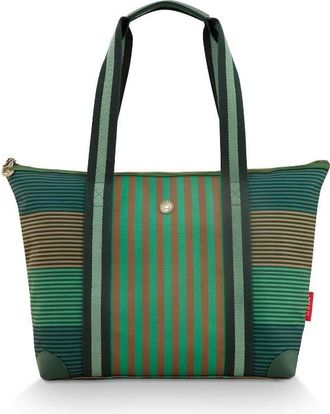 Pip Studio Tilda Tragetasche Mittel Streifen Gr&uuml;n
