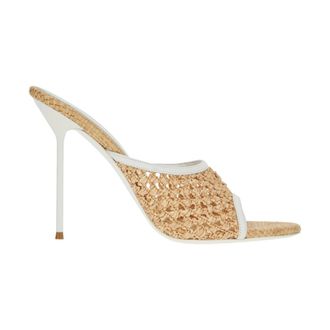 PARIS TEXAS Femme, Chaussures, Beige, Taille: 36 EU Lidia Mule 105