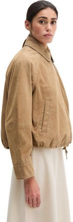 Marc O'Polo Lederjacke aus weichem Ziegen-Veloursleder