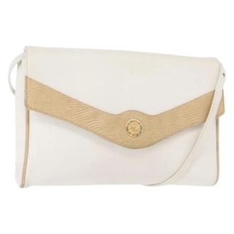 Celine Sac bandouli&egrave;re vintage Pre-owned - Femme - Pre-owned - Blanc - Taille: ONE Size