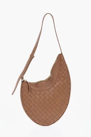 Bottega Veneta Asymmetric Woven Leather Hobo Bag Bottega Veneta