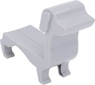 CHICIRIS Weinflaschenhalter mit Dackel, Bezaubernder Hunde-Organizer aus Kunststoff f&uuml;r den Esstisch oder die K&uuml;chenarbeitsplatte (Gray)