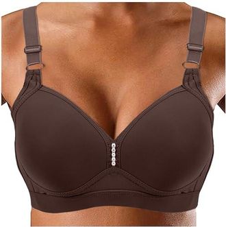Generic Soutien-gorge 2026 pour femme, grande taille, mince, sans fil, r&eacute;duction de la poitrine lat&eacute;rale, sous-v&ecirc;tements sans couture, pour personnes &acirc;g&eacute;es et