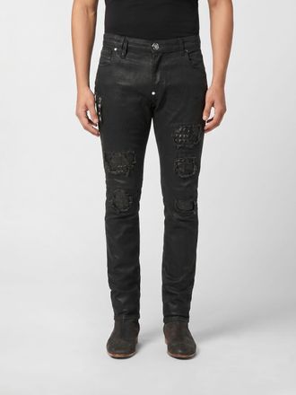 Philipp Plein Jeans Homme couleur Noir