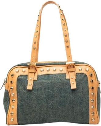 Fendi Sac bandouli&egrave;re clout&eacute; doccasion - Femme - Pre-owned - Bleu - Taille: ONE Size